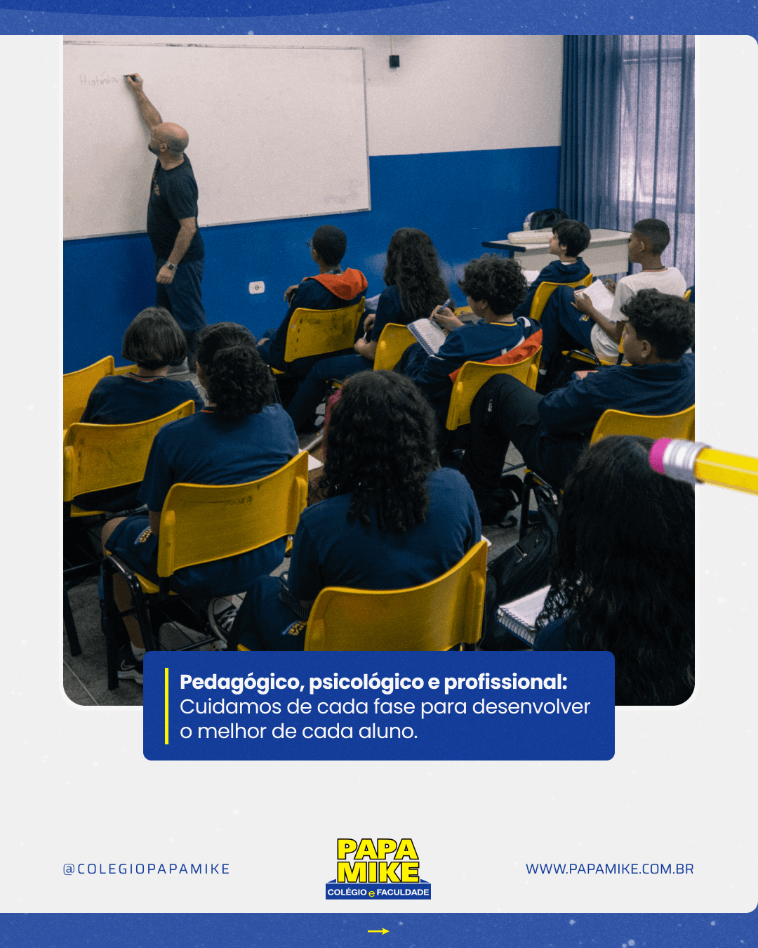 Colégio Papa Mike | Educação Infantil e Ensino Médio em Osasco